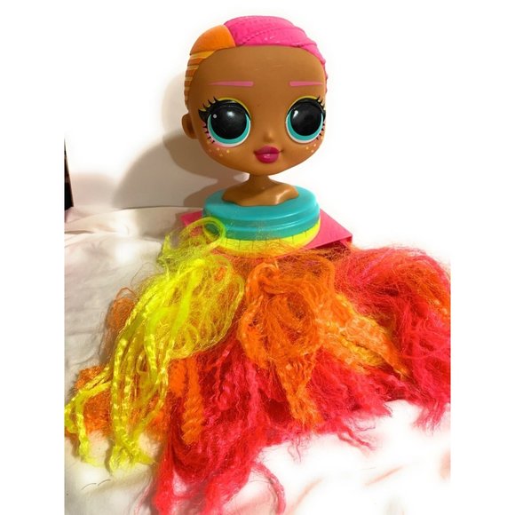 Mga | Toys | Lol Surprise Omg Neonliscious Neon Styling Head With ...